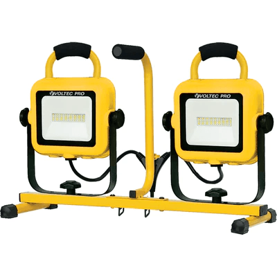 Voltec LED Dual Tripod Work Light | Vieira Concrete Supplies