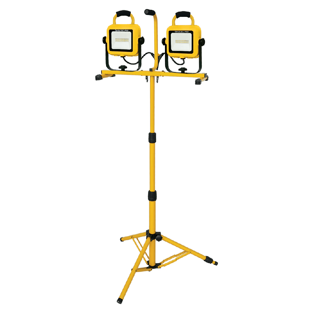 Voltec LED Dual Tripod Work Light | Vieira Concrete Supplies
