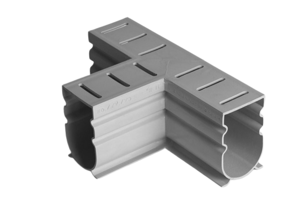Quaker Plastics 2" Deck Drain Universal Tee | Vieira Concrete Supplies