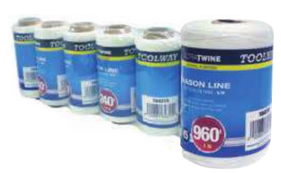 Toolway White Braided Nylon Mason Line | Vieira Concrete Supplies